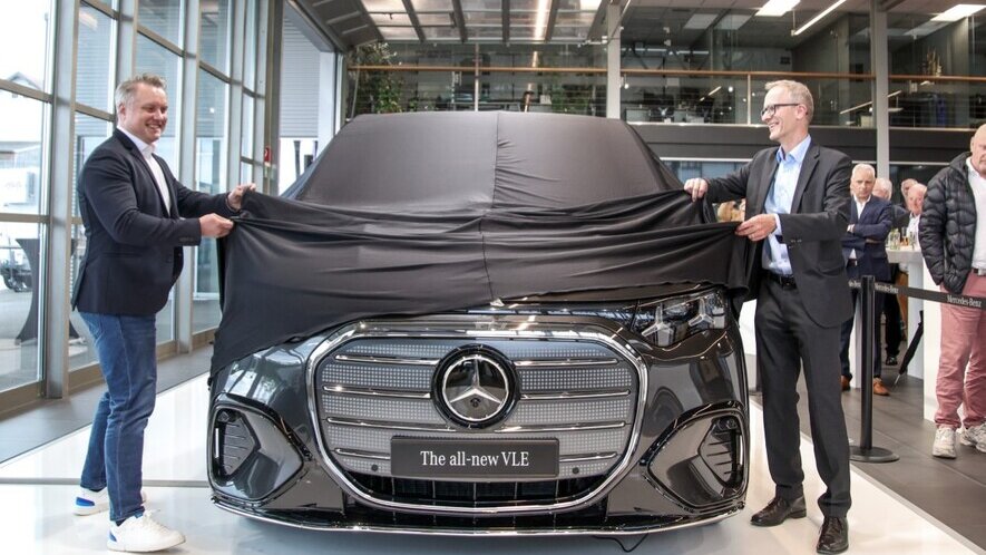 Exklusive Sneak Preview des neuen Mercedes-Benz VLE bei Pappas | Pappas ...